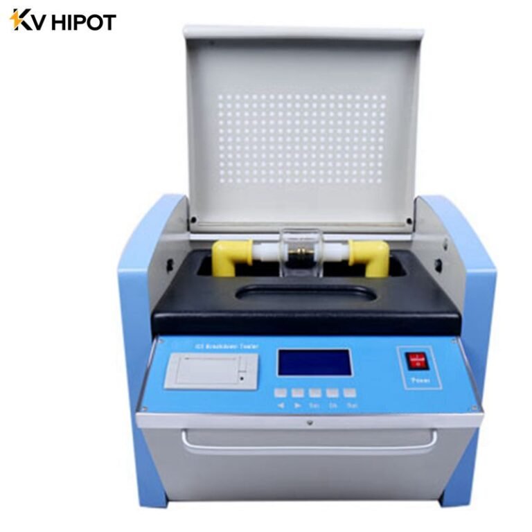 Automatic Insulation Oil Dielectric Tester KVIO-80 - KV Hipot - High ...