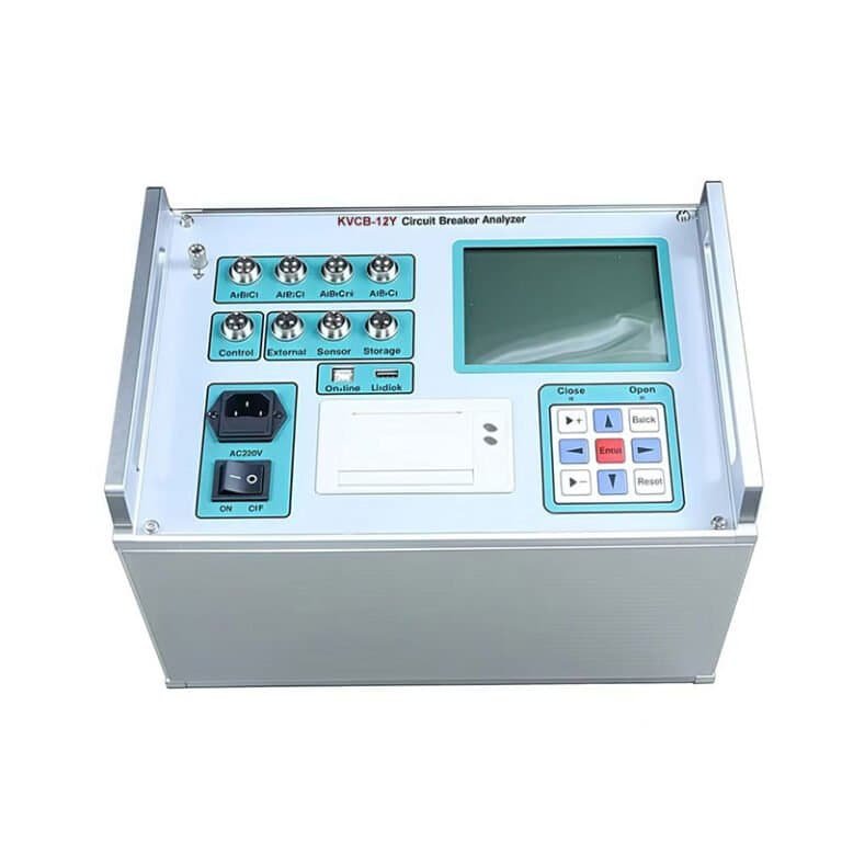 Circuit Breaker Tester KVCB-12Y - KV Hipot - High Voltage Test Expert